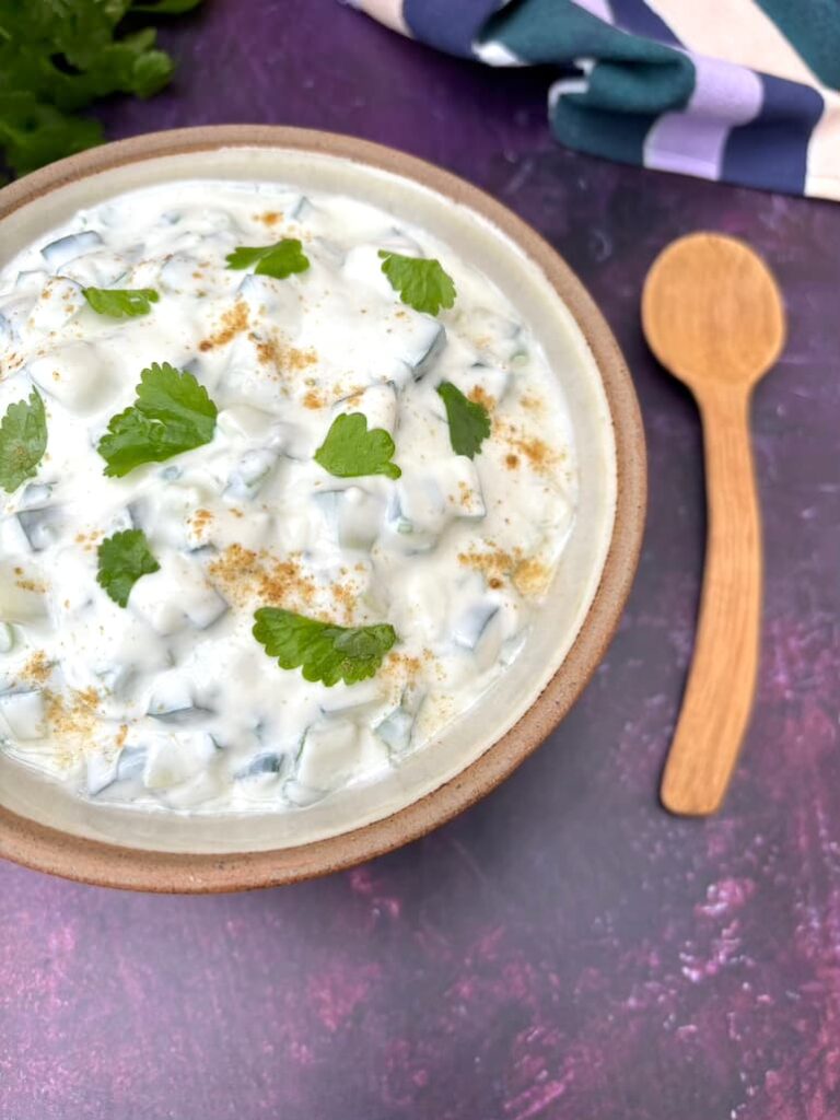 Simple Raita Recipe: Cooling And Refreshing | Tin and Thyme