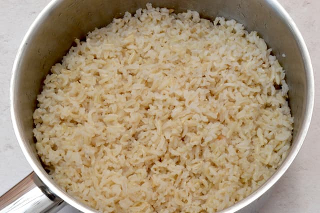 Aubergine Rice Bowl: Fuss-Free Caponata | Tin and Thyme