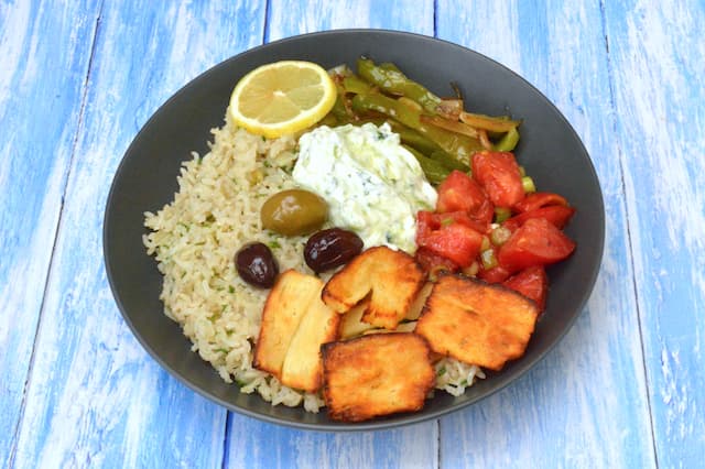 Greek Rice Bowl: Nourishing And Delicious | Tin and Thyme