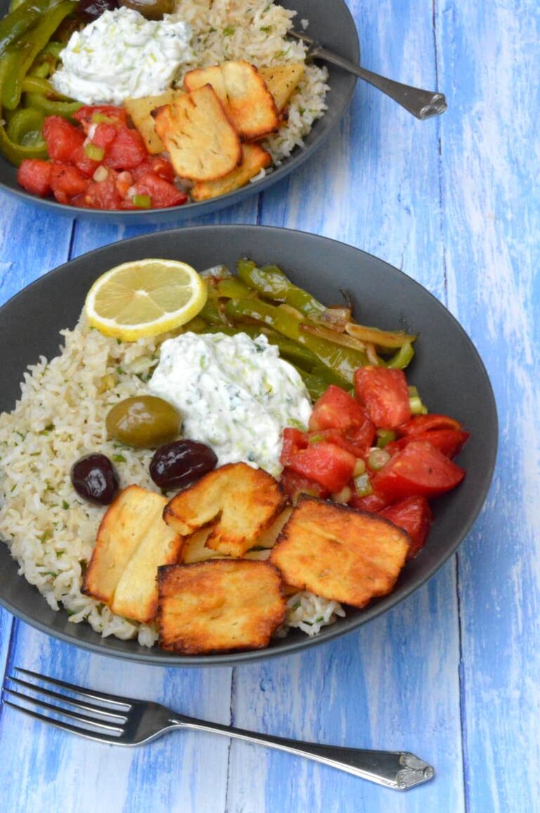 Greek Rice Bowl: Nourishing And Delicious | Tin and Thyme