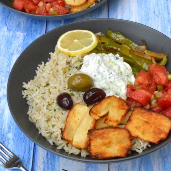 Greek Rice Bowl: Nourishing And Delicious | Tin and Thyme