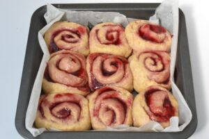 Sticky Cardamom Buns: In Fruity Scroll Form | Tin and Thyme
