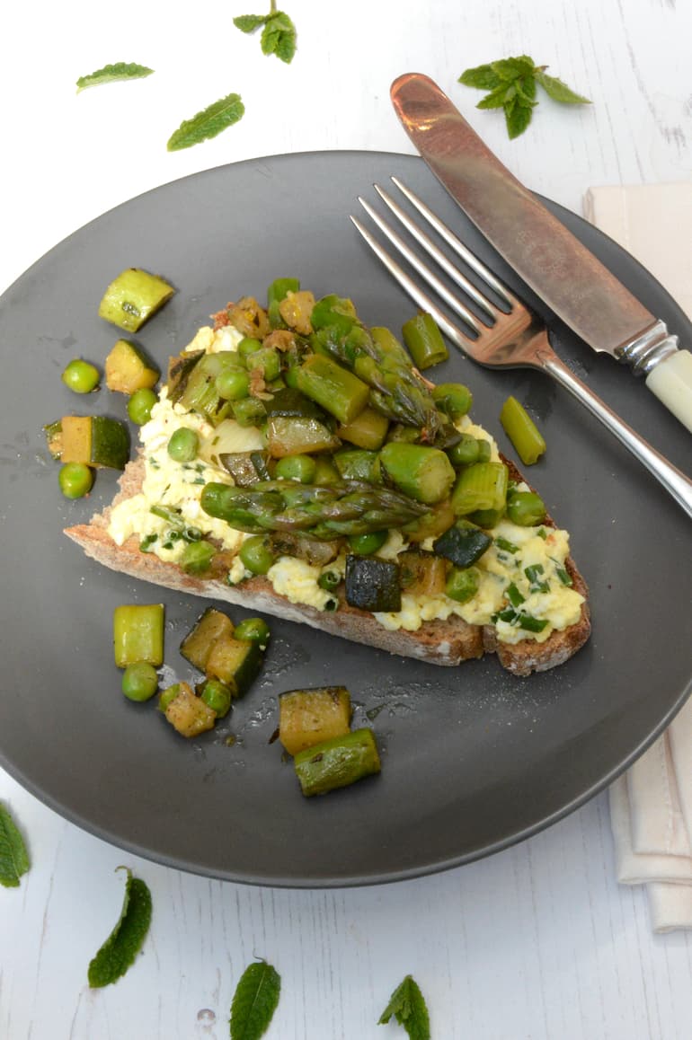 Spring Vegetable Medley | Tin and Thyme