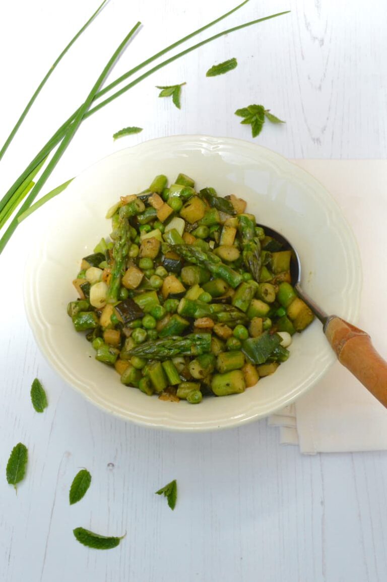 Spring Vegetable Medley | Tin and Thyme