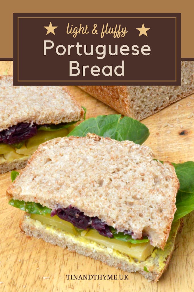 Portuguese Bread and a Stacked Sandwich You Can Actually Eat | Tin and ...